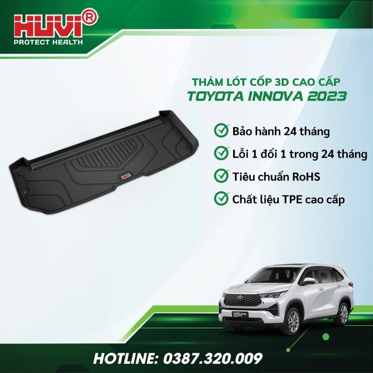 Thảm lót cốp ô tô Toyota Innova Cross 2024